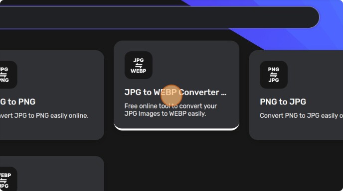 How to convert JPG files to WEBP online — SeoPerc Online Tools